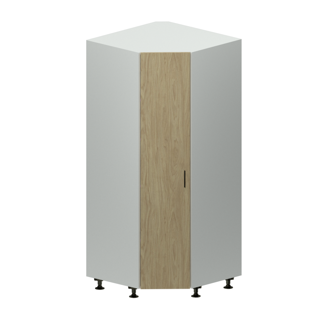 Angled Corner Tall | Cabinet Solutions