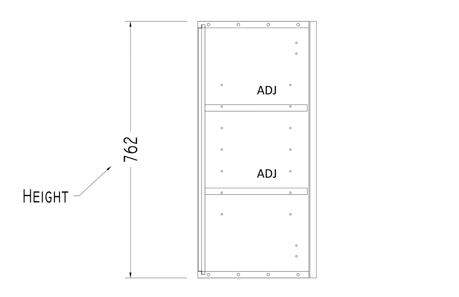 2 Door Upper | Cabinet Solutions