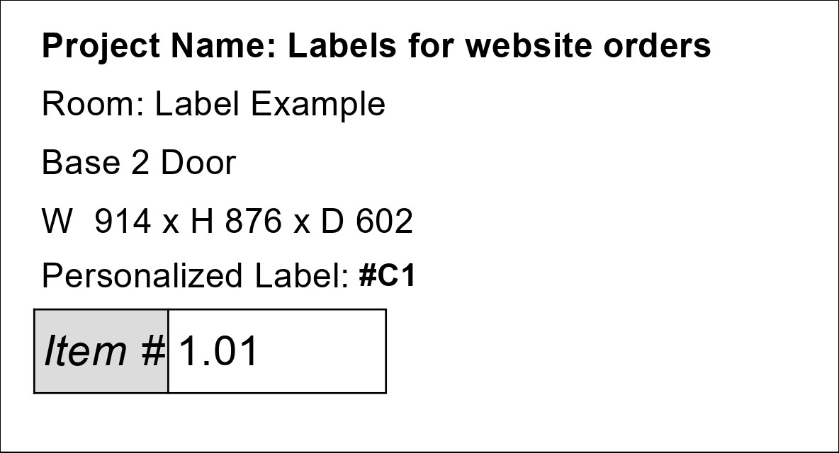 1 Door Base | Cabinet Solutions